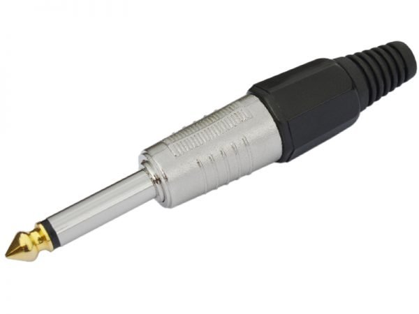 JACK2M04 1/4" Mono Male Jack Soldering Phone Plug - PropAudio