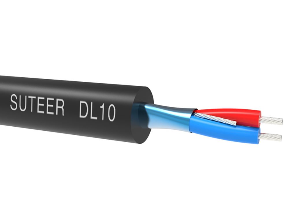 DL12 4-core Dual shielding DMX Lighting AES/EBU Cable - PropAudio