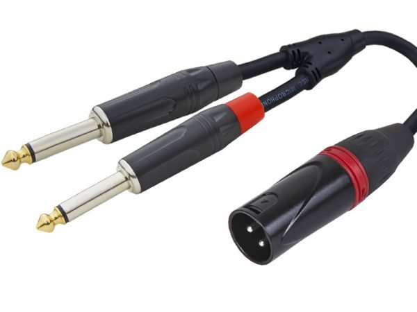 CYB13 Classic Stereo JACK Signal Combiner Cable - PropAudio