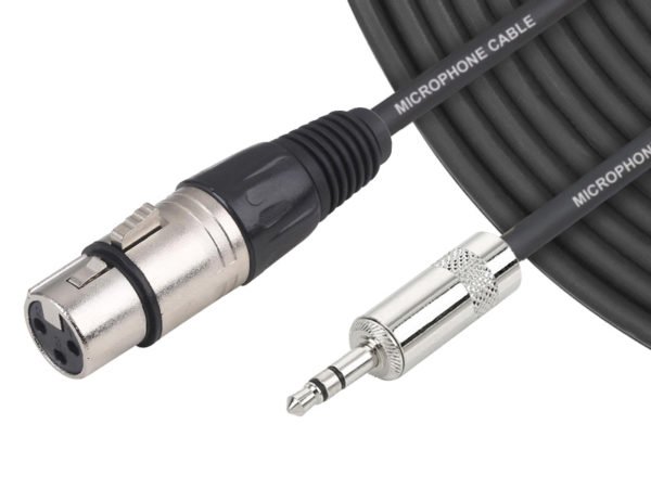 BXJ05 Basic 3.5mm mini JACK Balanced Microphone Cable - PropAudio