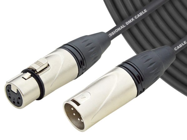 CDX02 Classic 5-pin Digital Lighting 4-core DMX Cable - PropAudio