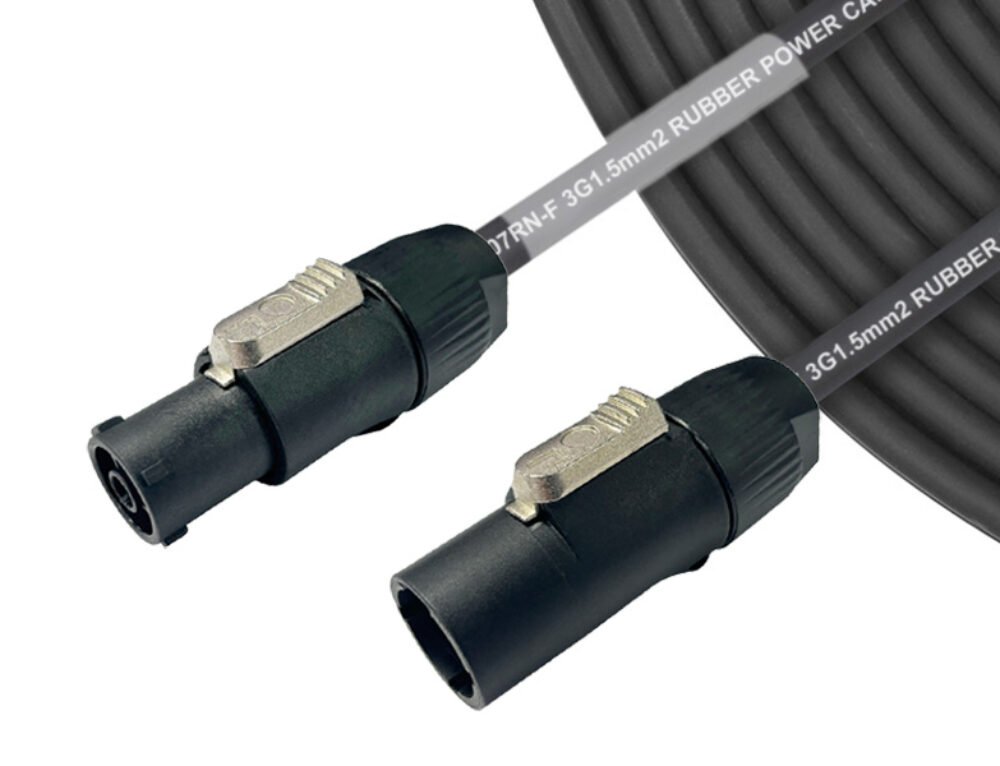 SPC013 Neutrik PowerCON TRUE1 to PowerCON adapter - PropAudio