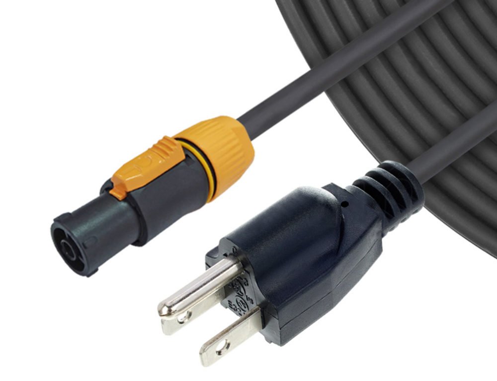 SPC013 Neutrik PowerCON TRUE1 to PowerCON adapter - PropAudio