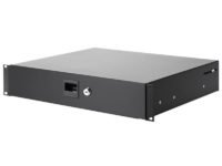 RDL2U 2U 19" Rack Lockable Drawer - 370mm deep - PropAudio