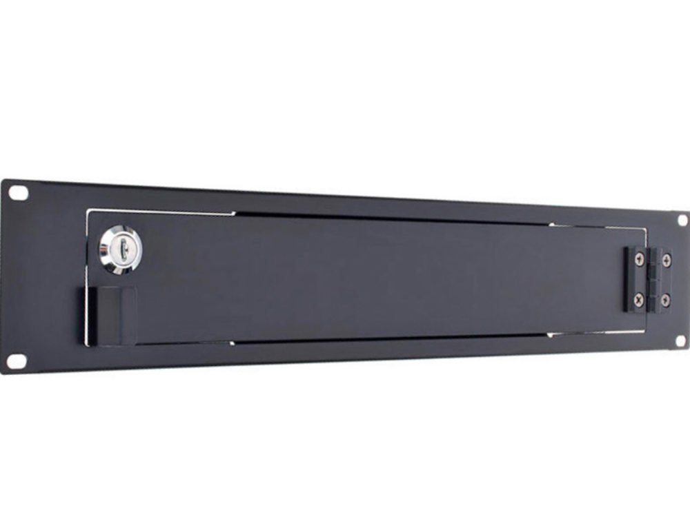 RDL3U 3U 19" Rack Lockable Drawer - 370mm deep - PropAudio