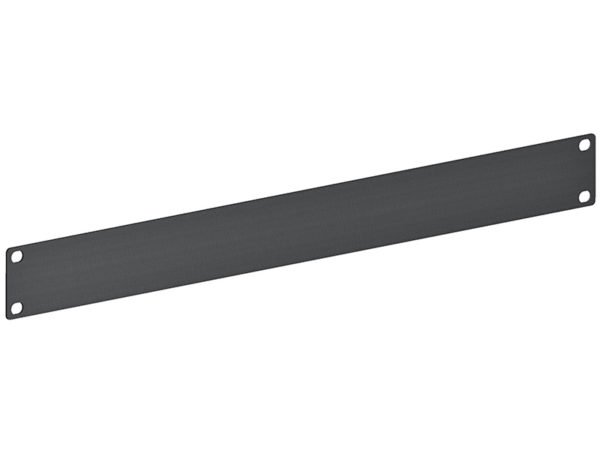 RP01S1U 1U 19" Flat Blanking Rack Panel - Steel - PropAudio