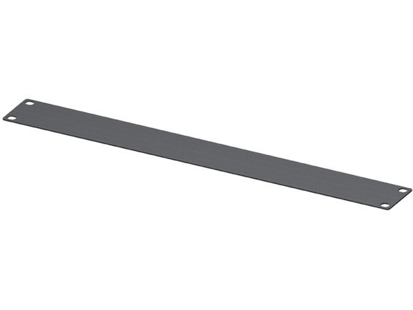 RP01S1U 1U 19" Flat Blanking Rack Panel - Steel - PropAudio