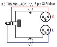CYB08 Classic Series Mini Jack to Mixer Insert Cable - PropAudio