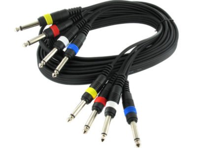 PMLT08 4-Way Snake Mono Jack Multicore Cable - PropAudio