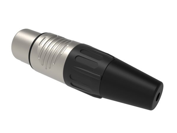 Rean RC3F 3-pole female XLR cable connector - PropAudio