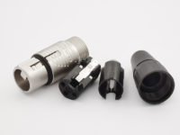 Rean RC3F 3-pole female XLR cable connector - PropAudio