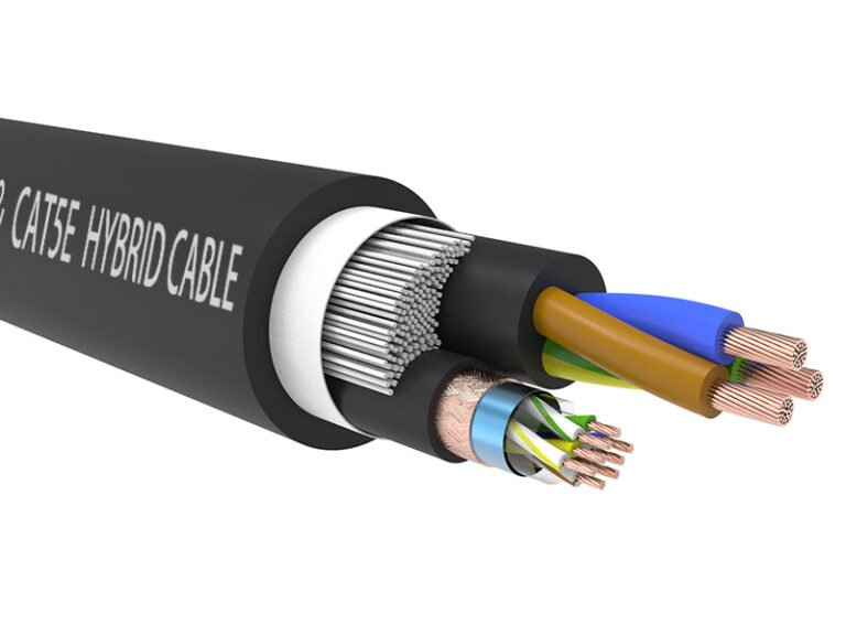 HSD08 PowerCON TRUE1 & EtherCON hybrid cable drum - PropAudio