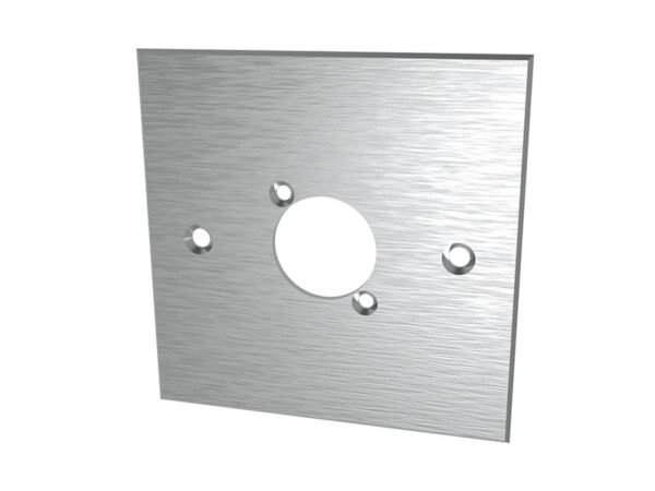 WMP01H1 Single Gang XLR Mount Blank Wall Plate - PropAudio