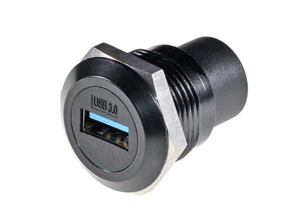 DAD14 USB 3.0 Type A Round panel mount extender - PropAudio