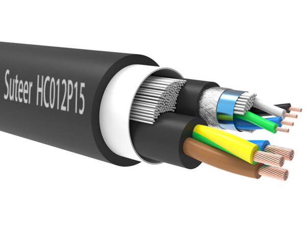 HC012P15 Combination cable Power 3x1.5 & 2-pairs DMX - PropAudio