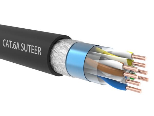 DC6A105 24AWG 4-pairs CAT.6A SF/UTP network cable - PropAudio