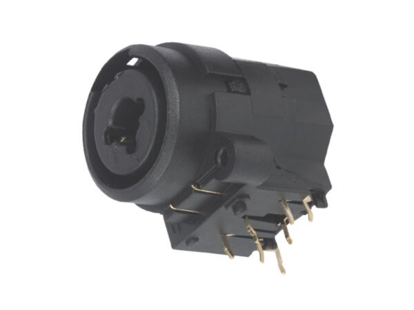CXLR6FH-W Combo XLR with jack hybrid chassis connector - PropAudio