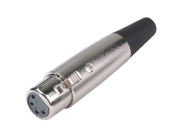 XLR4F01 4-pin XLR female connector - PropAudio