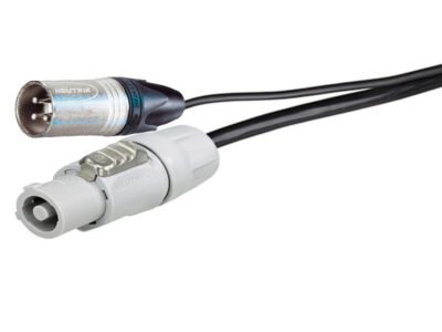 HPD05N PowerCON / XLR 3-p combi cable for DMX - PropAudio