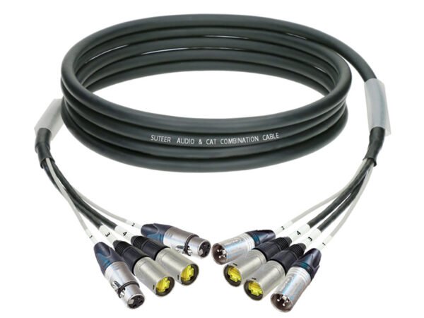 Combi 2x Audio & 2x CAT.6A combination cable - PropAudio