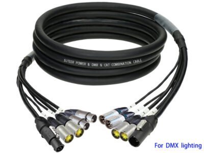 HPCD01 Combi DMX & CAT6 & powerCON TRUE1 hybrid cable - PropAudio