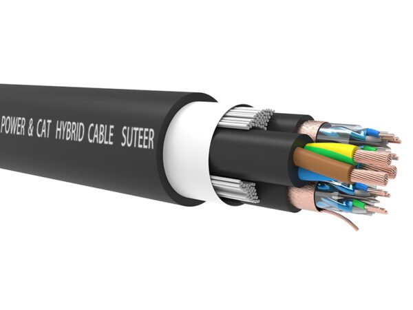 Combi 3x1.5mm2 Power & 2x CAT6 hybrid cable - PropAudio