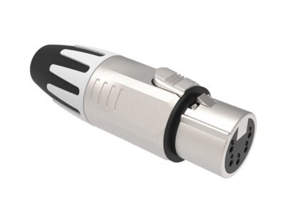 XLR5F010 Hexagonal series 5 pole female XLR connector - PropAudio