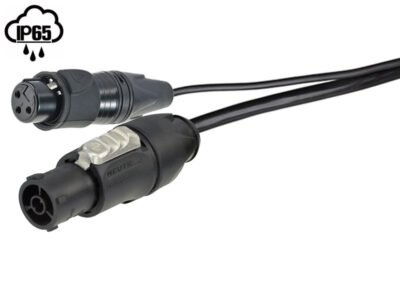 Waterproof Neutrik 2.5mm2 Power & DMX Combi cable - PropAudio