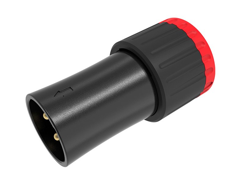 Low profile Rotatable 3 pole male XLR connector - PropAudio